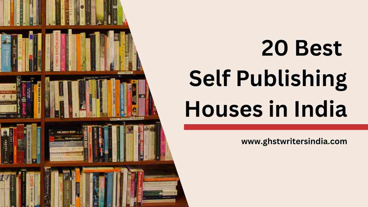 20 Best Self Publishing Houses in India - Ghost Writers India